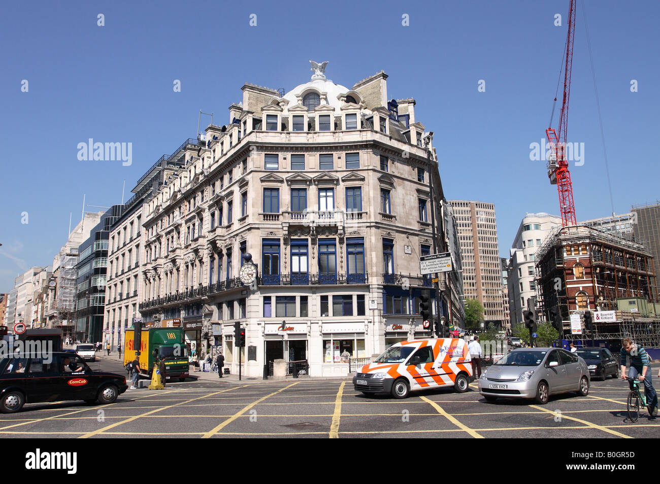 London England Ludgate House junction between Ludgate Hill and ...