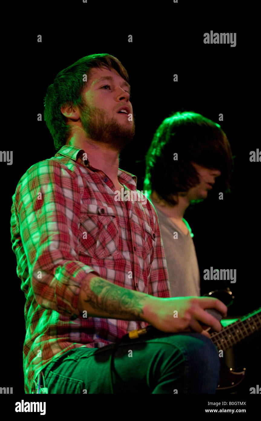 The band #Nato performing at the Cornish Live Music Awards Stock Photo ...