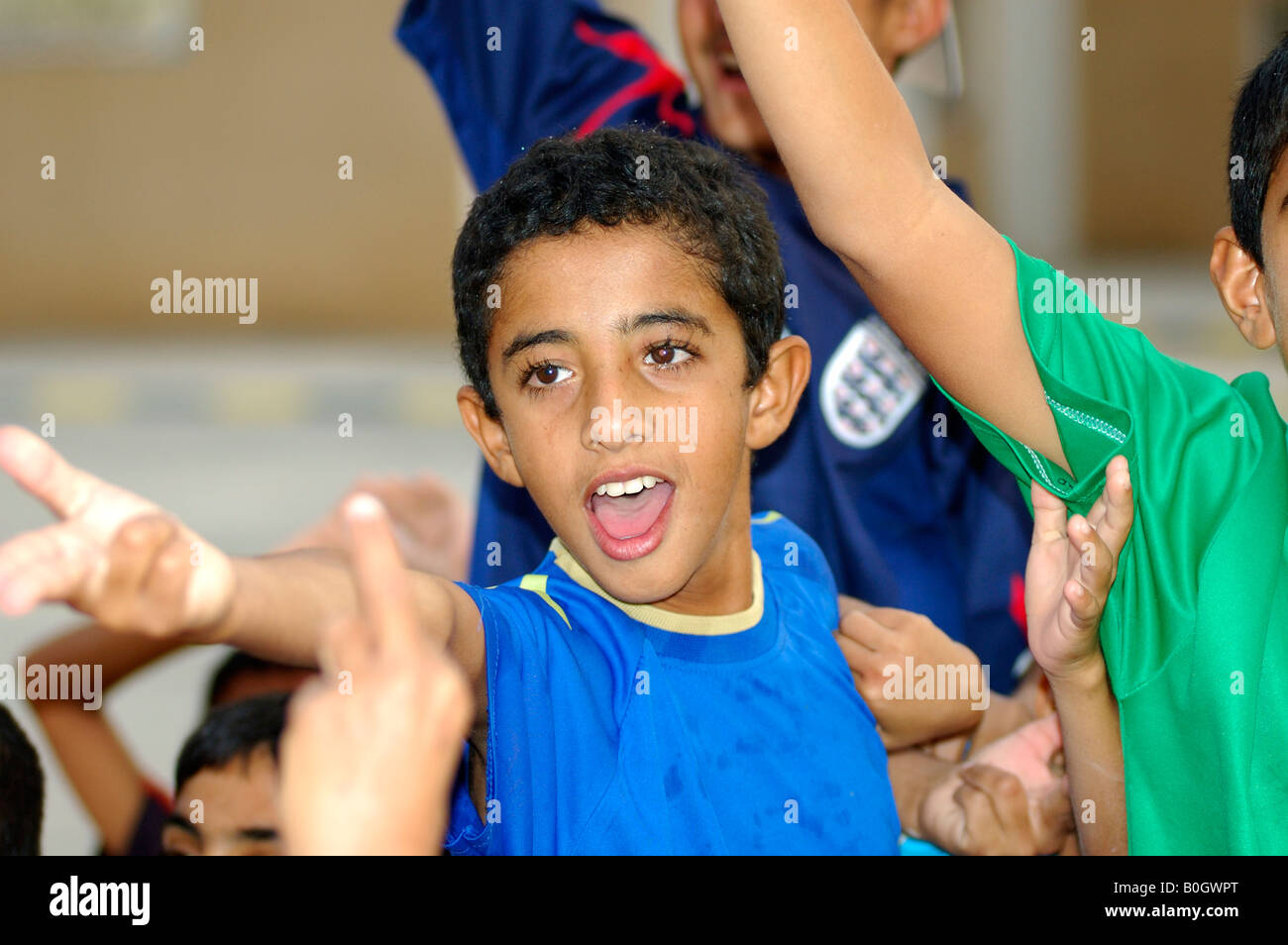 Lively student, Khasab Musandam Sultanate of Oman Stock Photo - Alamy