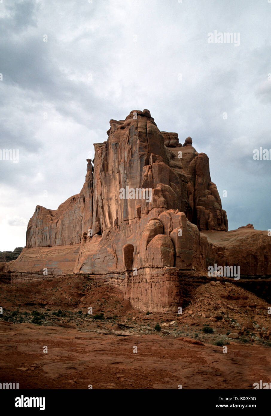 Red sandstone formation Stock Photo - Alamy