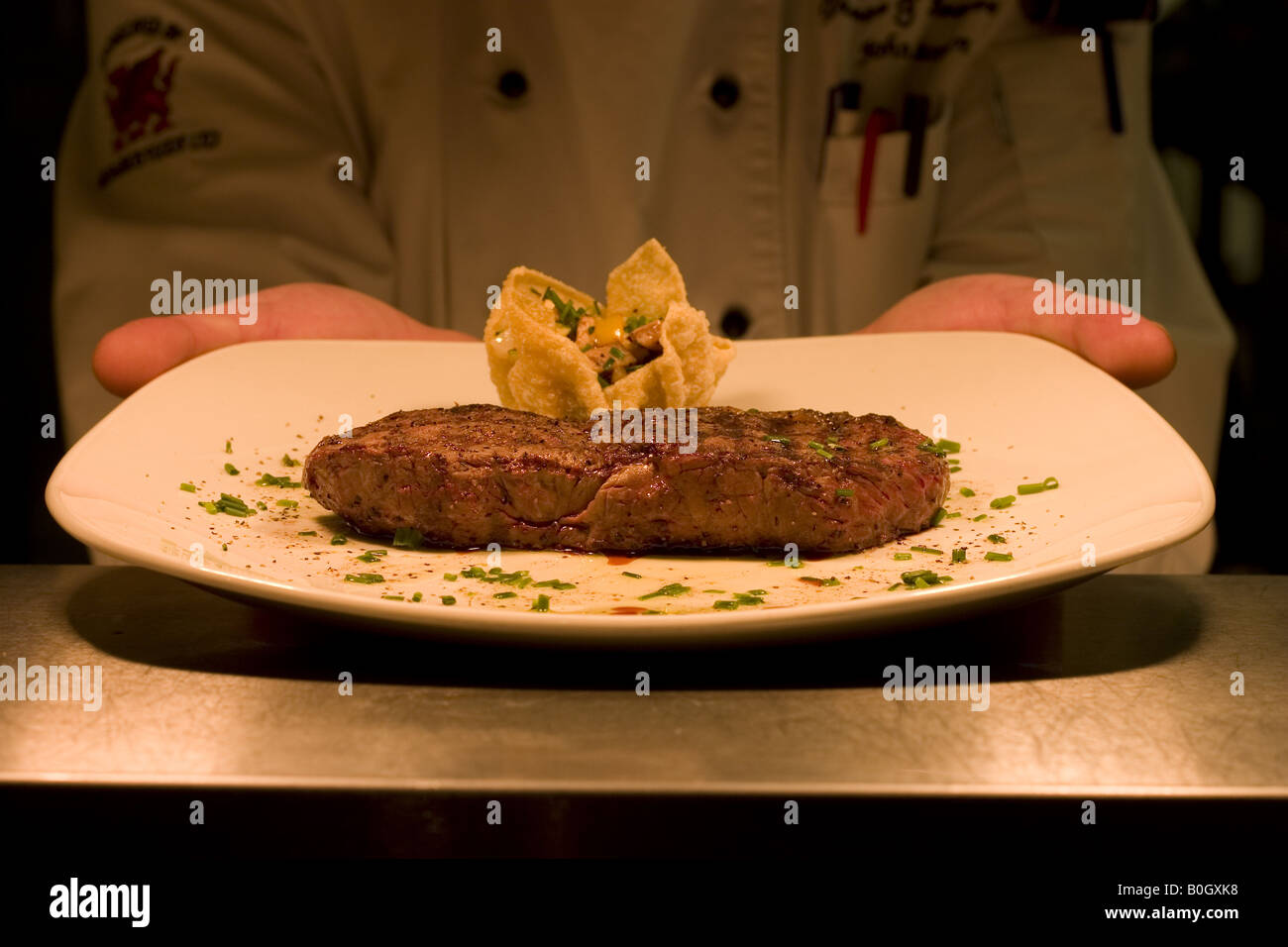 beef steak cooked to perfection Stock Photo - Alamy