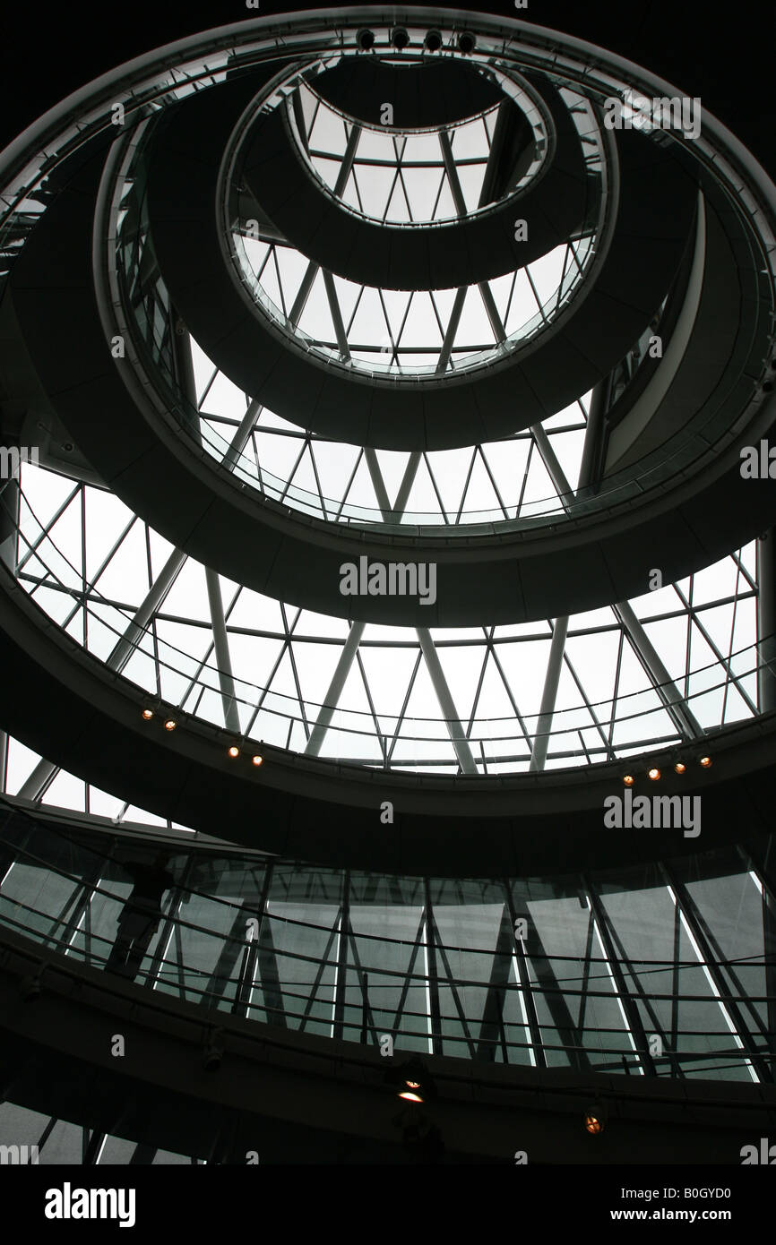 Picture shows the interior of City Hall in London Stock Photo - Alamy