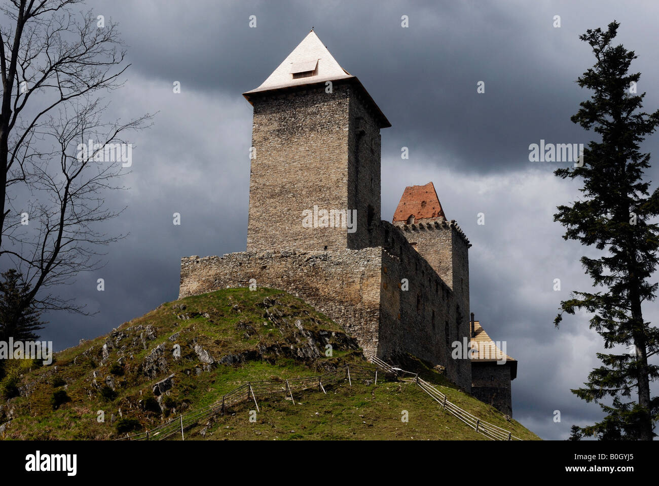 Kasperk Castle Czech Republic Stock Photo - Alamy