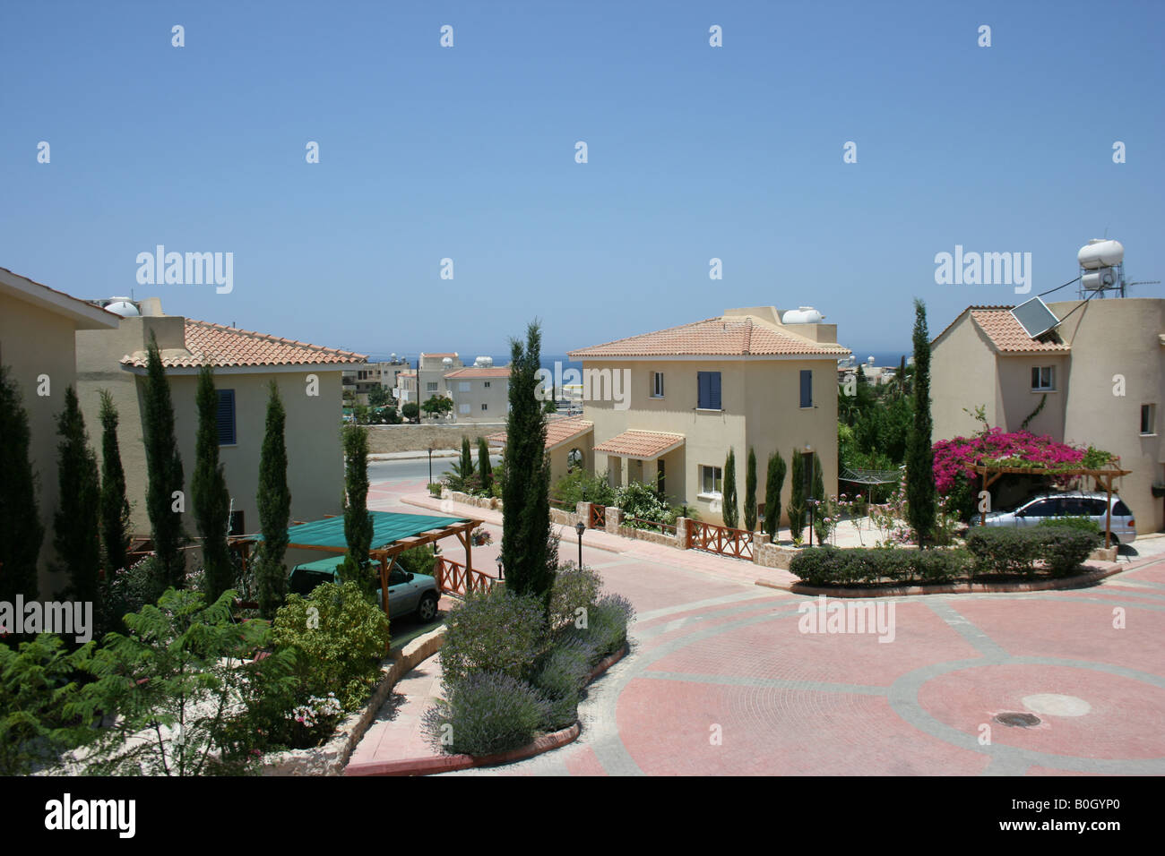 newly-erected buildings near Paphos, Cyprus Stock Photo - Alamy