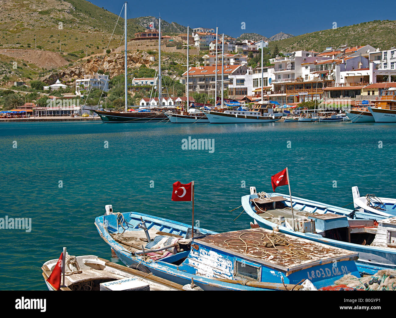 Datca harbour hi-res stock photography and images - Alamy