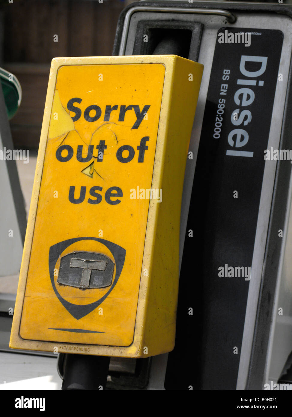 Out of Use Diesel Pump Stock Photo - Alamy