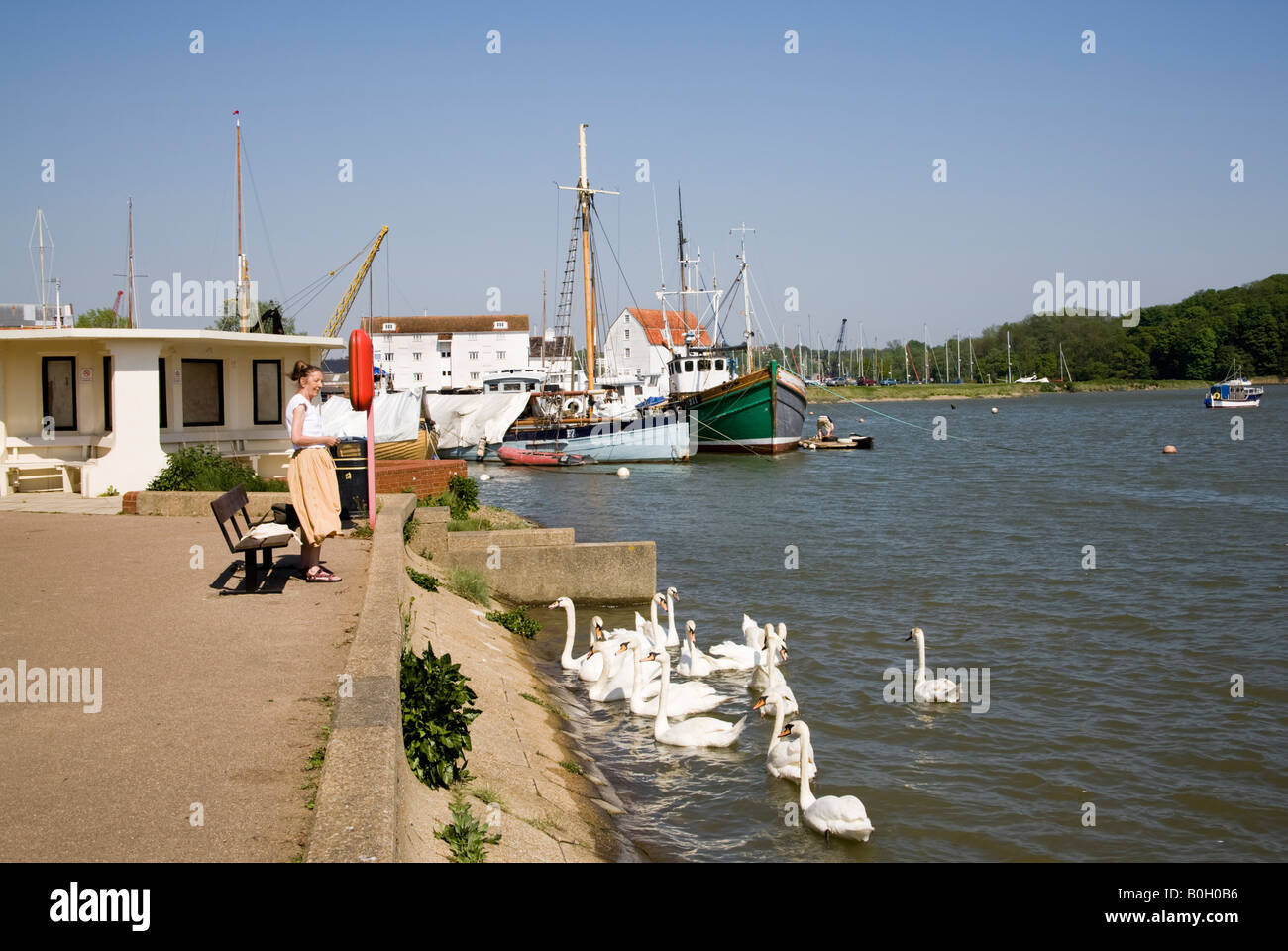 Woodbridge Suffolk England Stock Photo - Alamy