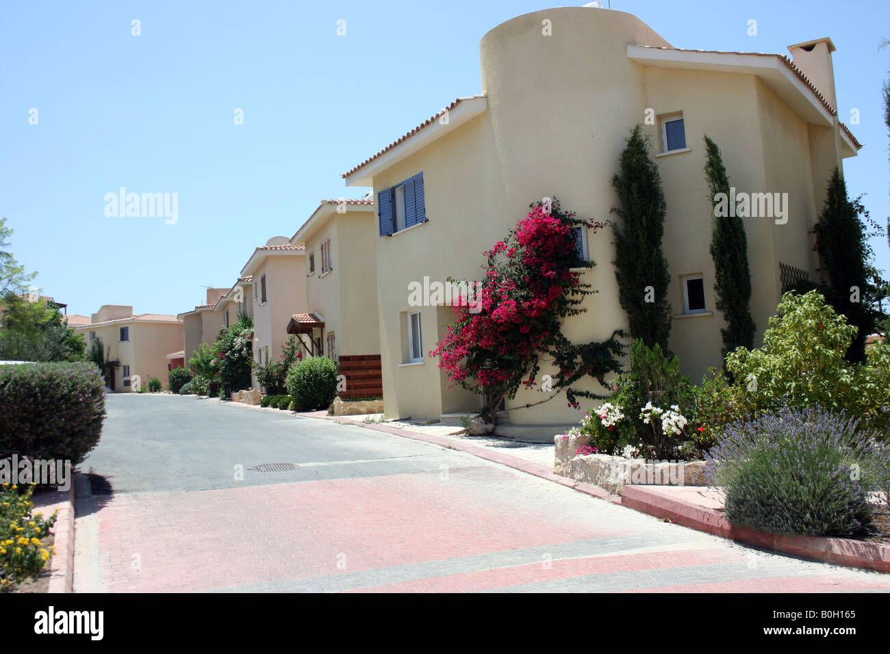 newly-erected buildings near Paphos, Cyprus Stock Photo - Alamy