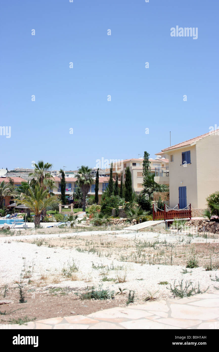 newly-erected buildings near Paphos, Cyprus Stock Photo - Alamy