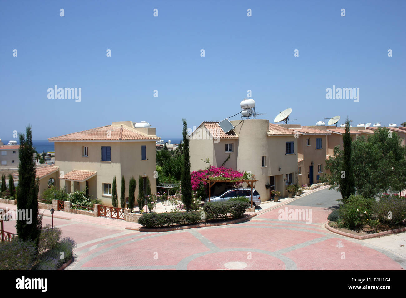 newly-erected buildings near Paphos, Cyprus Stock Photo - Alamy