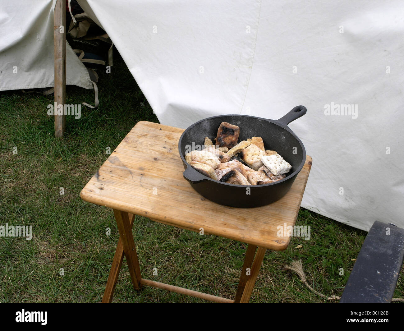 American civil war camp food hi-res stock photography and images - Alamy