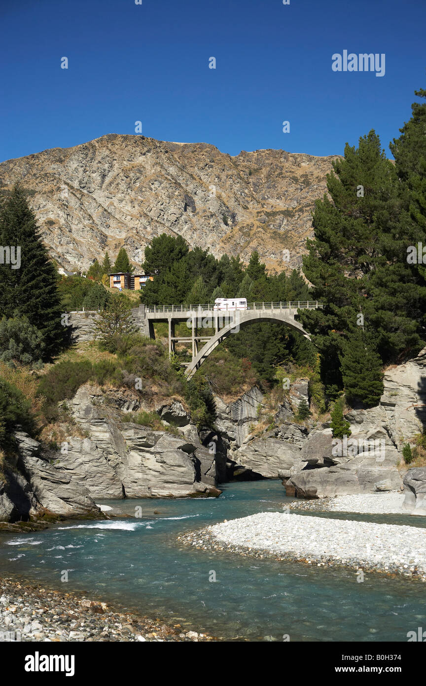 Shotover Jetboat Shotover River Queenstown South Island New Zealand ...