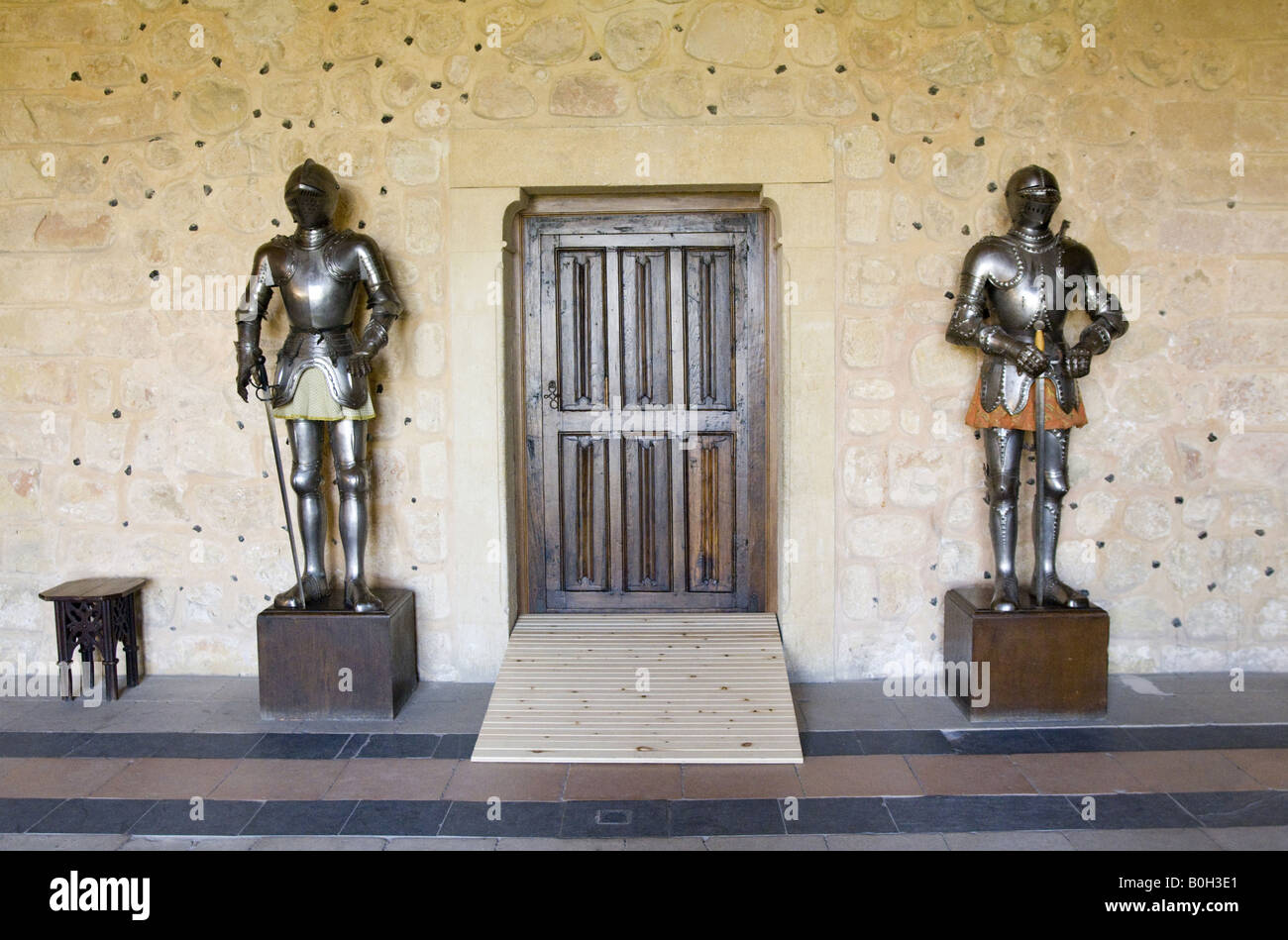 inside the Alcazar Castle in Segovia, Spain Stock Photo - Alamy