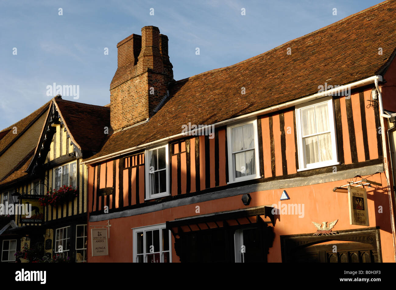 Traditional building in Lavenham Suffolk England UK Stock Photo - Alamy