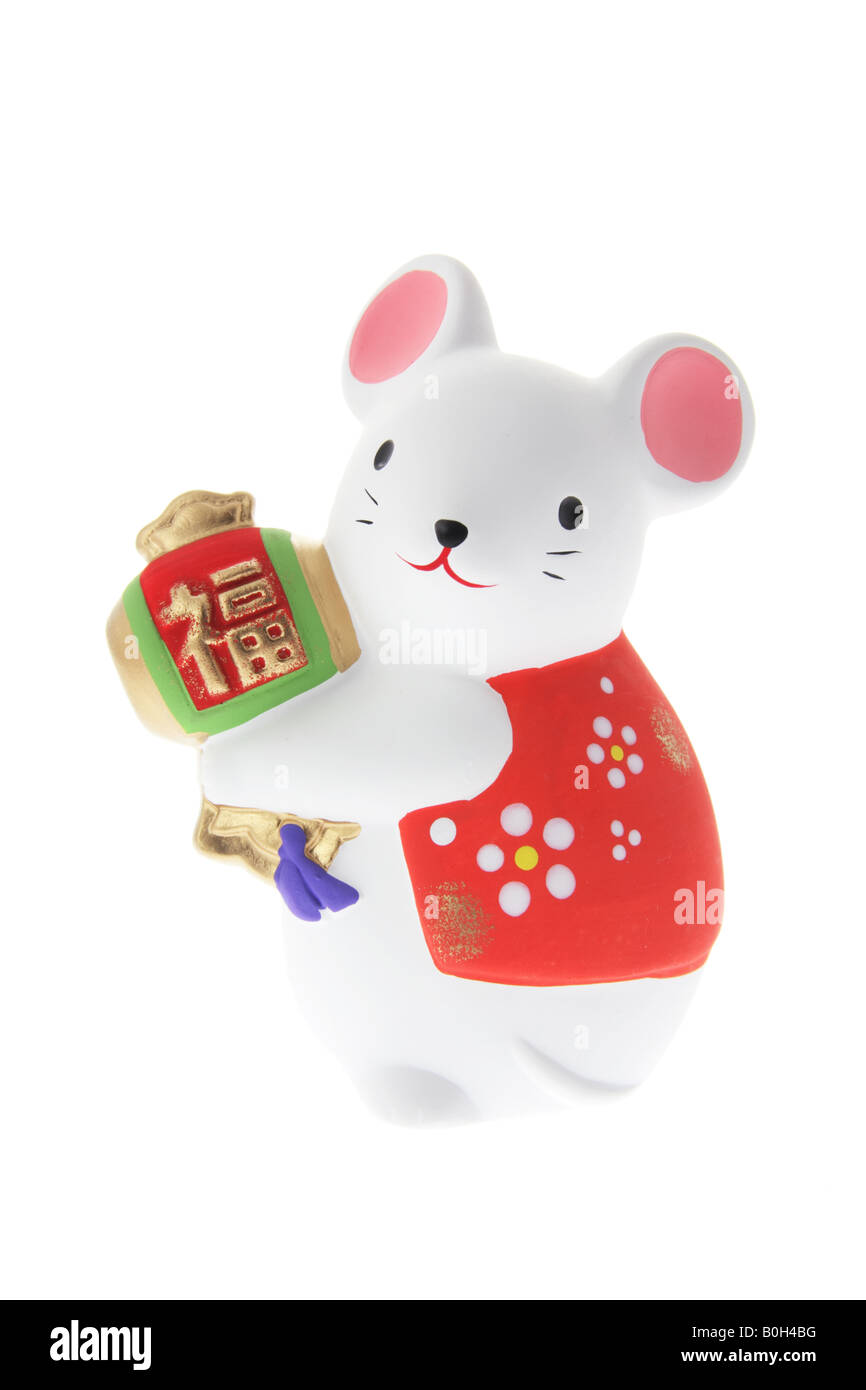 Chinese Mouse Figurine Stock Photo - Alamy