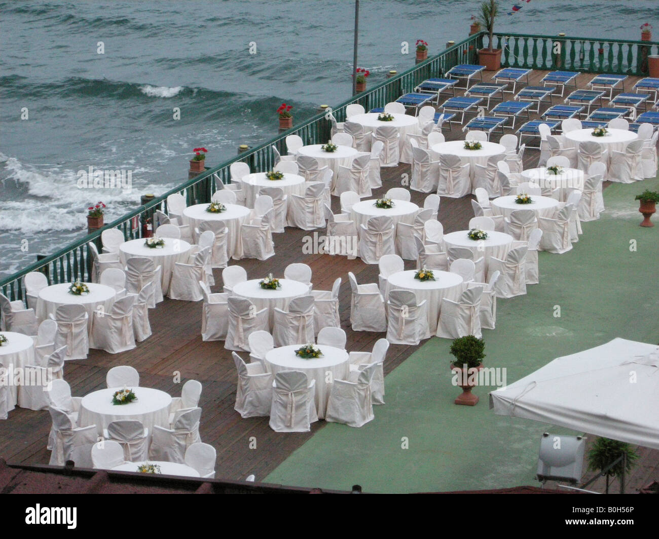 Restaurant - Posillipo Naples - Campania South Italy Stock Photo - Alamy