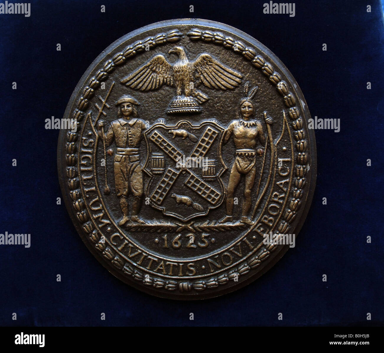 Seal of the City of New York Stock Photo - Alamy
