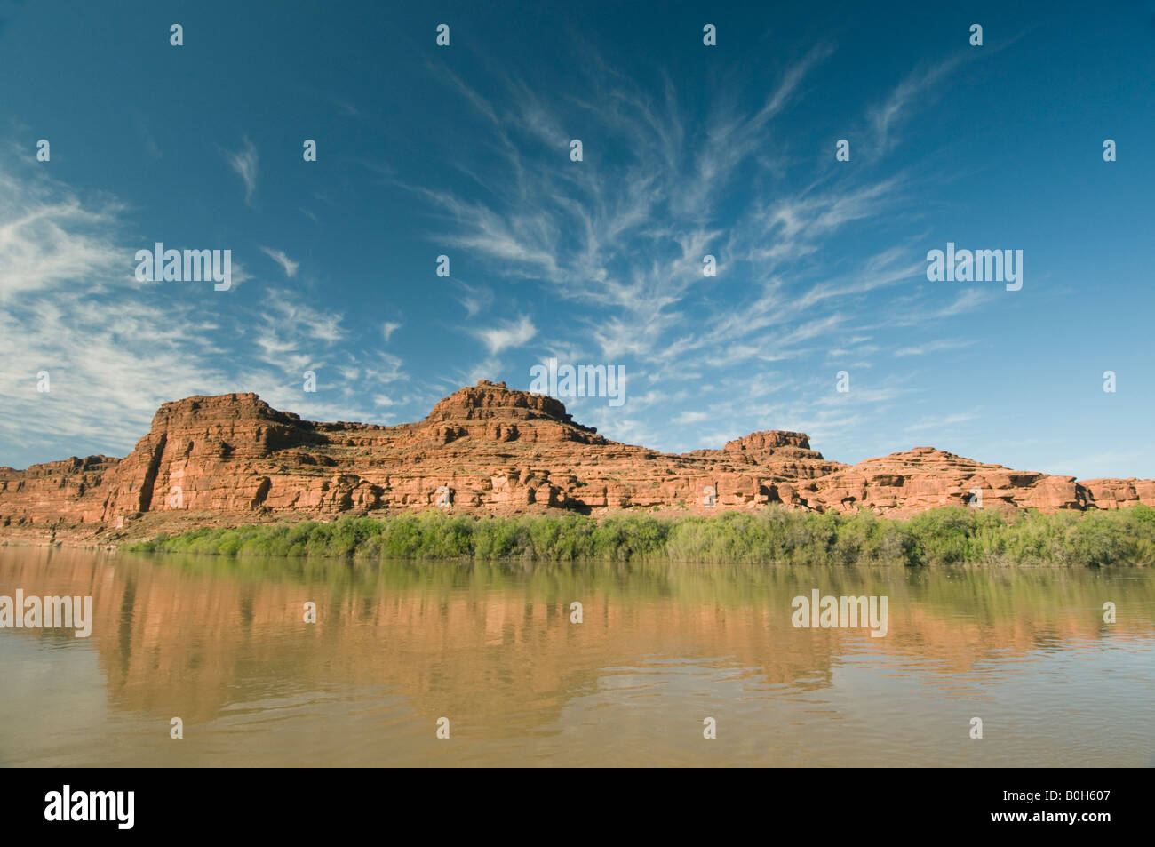 Meander Canyon, Canyonlands National Park, Colorado River Utah Stock ...
