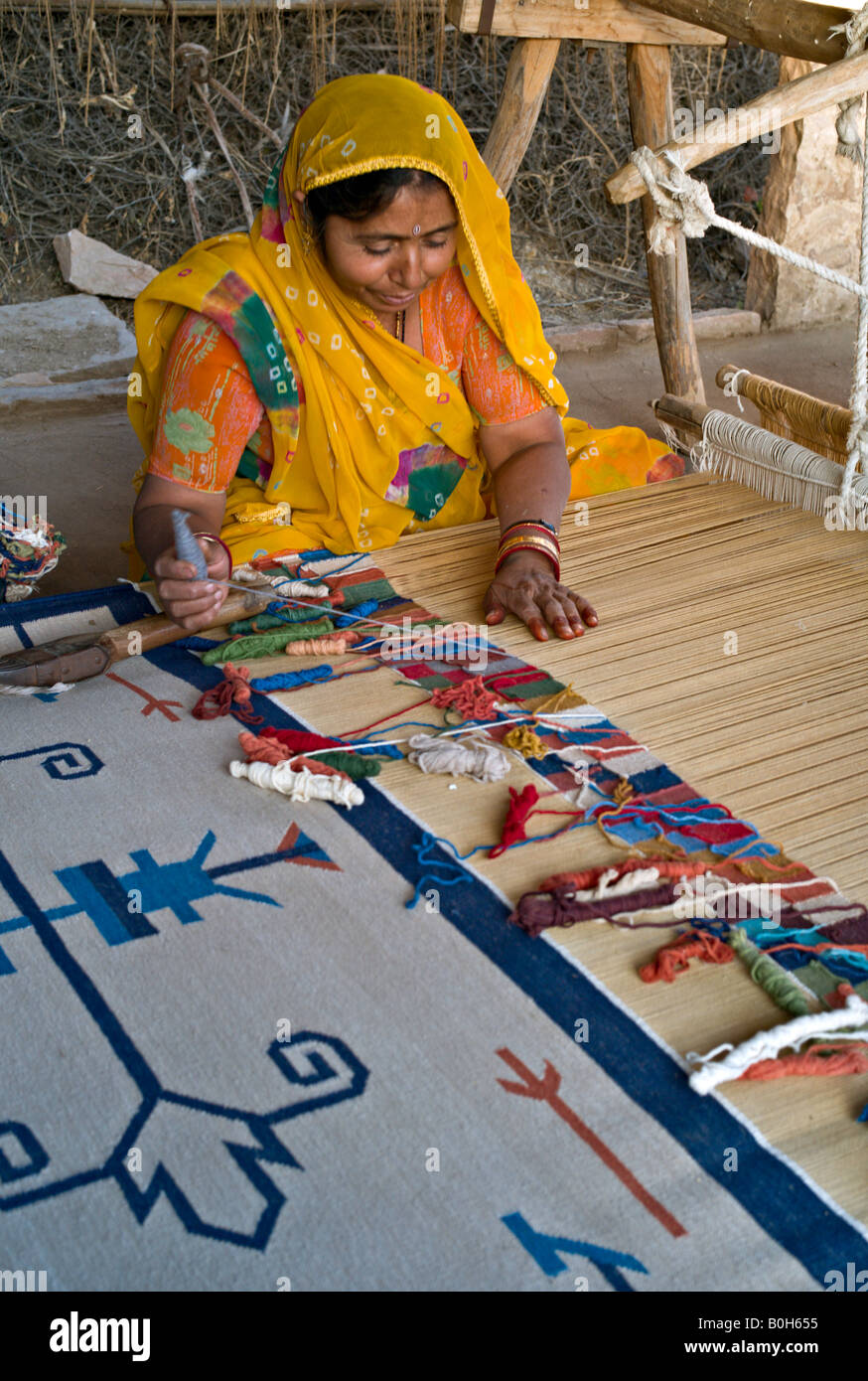 Dhurrie india hi-res stock photography and images - Alamy