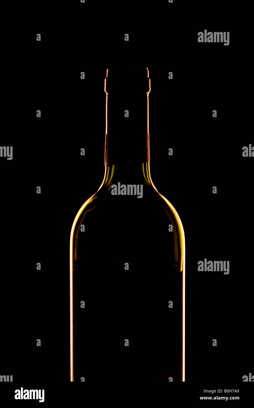 Wine Bottle Rim Lighting High Resolution Stock Photography and Images ...