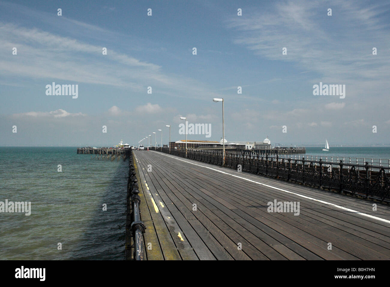 Ryde pier, Isle of Wight Stock Photo - Alamy