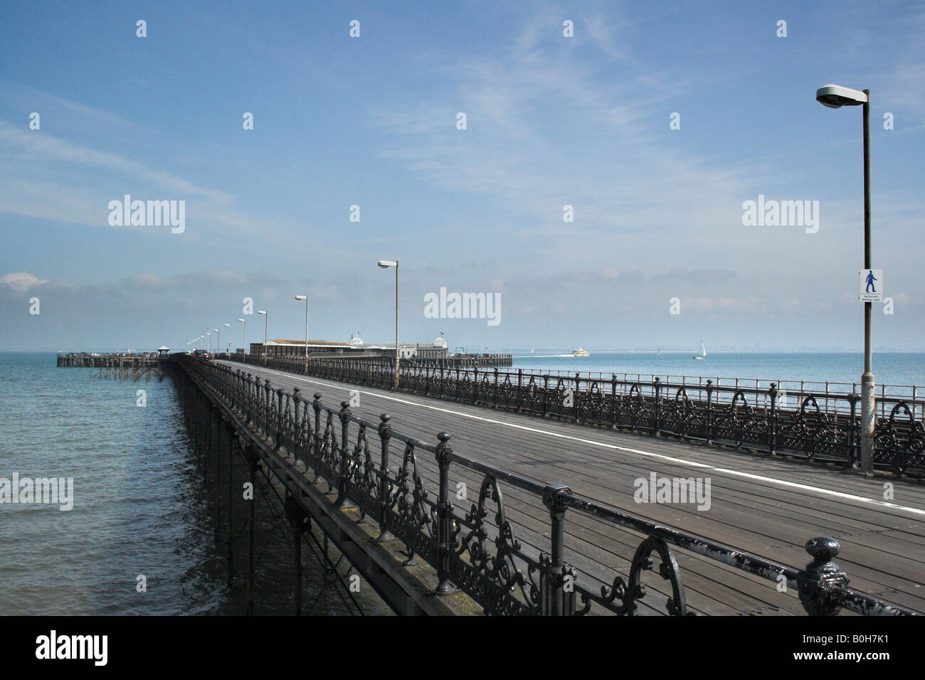 Ryde pier, Isle of Wight Stock Photo - Alamy