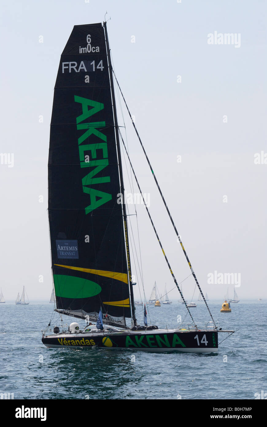 Imoca 60 racing yacht High Resolution Stock Photography and Images - Alamy