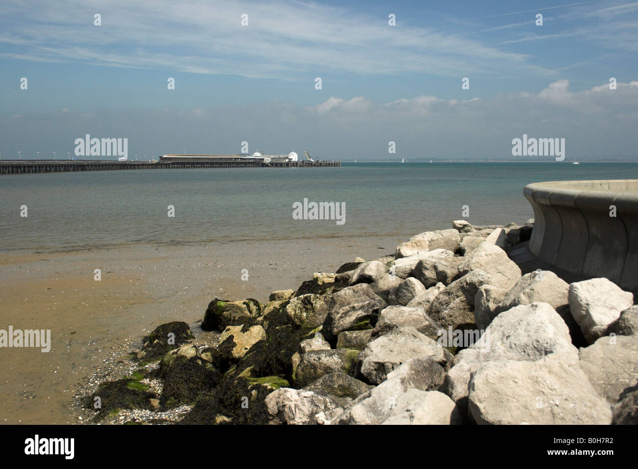 Ryde pier, Isle of Wight Stock Photo - Alamy