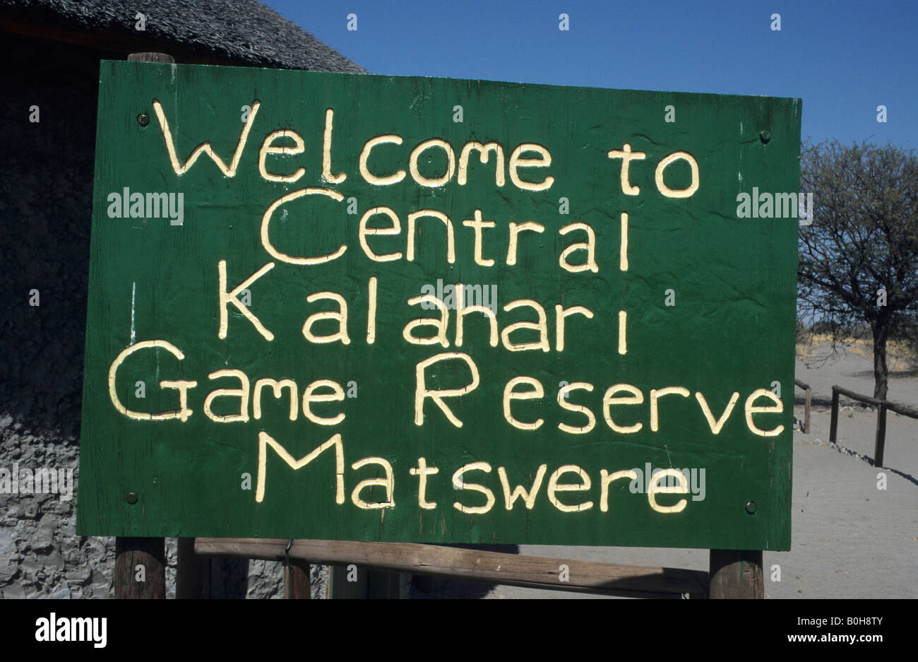 Central Kalahari Game Reserve Campsites Map
