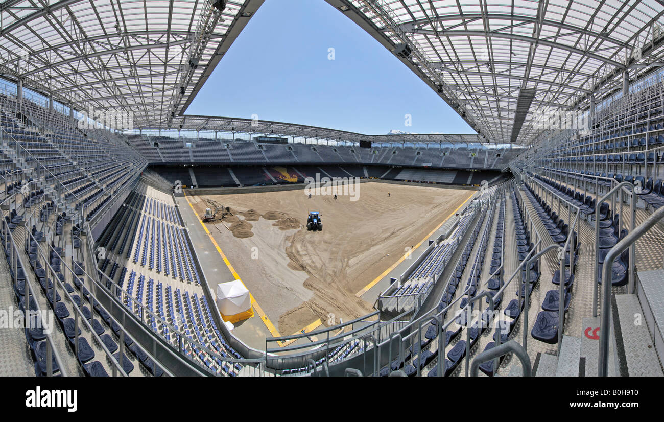 Building site of the European Championship Football Stadium, Euro 2008 ...