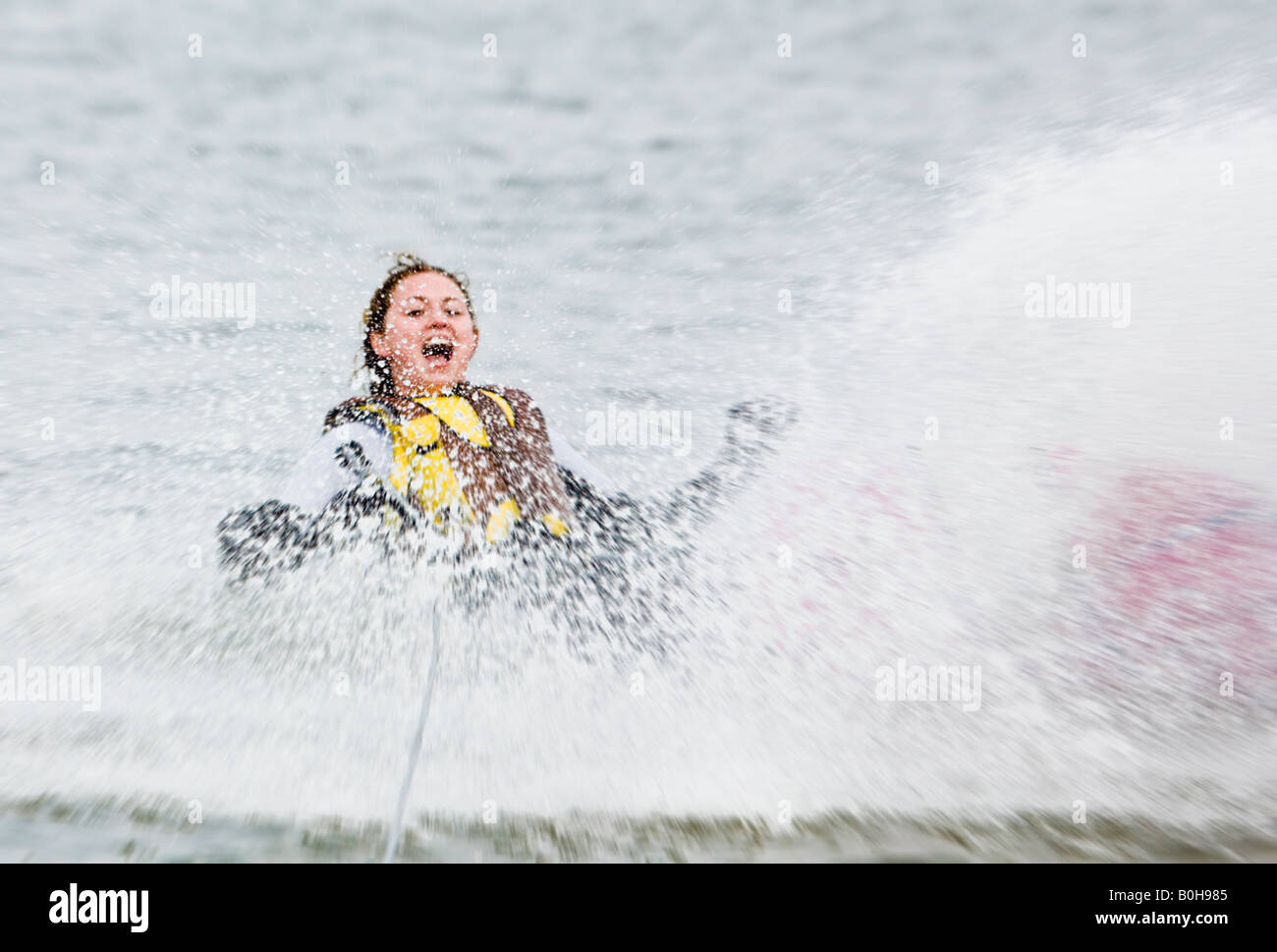Woman falling backwards hi-res stock photography and images - Alamy