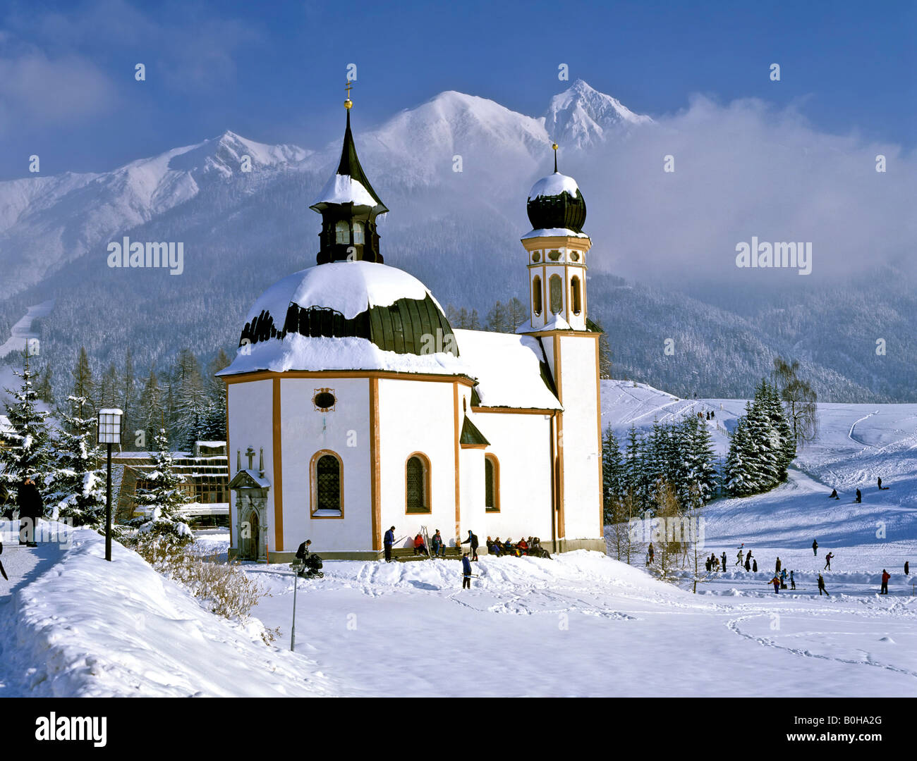 Seekirchl church seefeld austria hi-res stock photography and images - Alamy