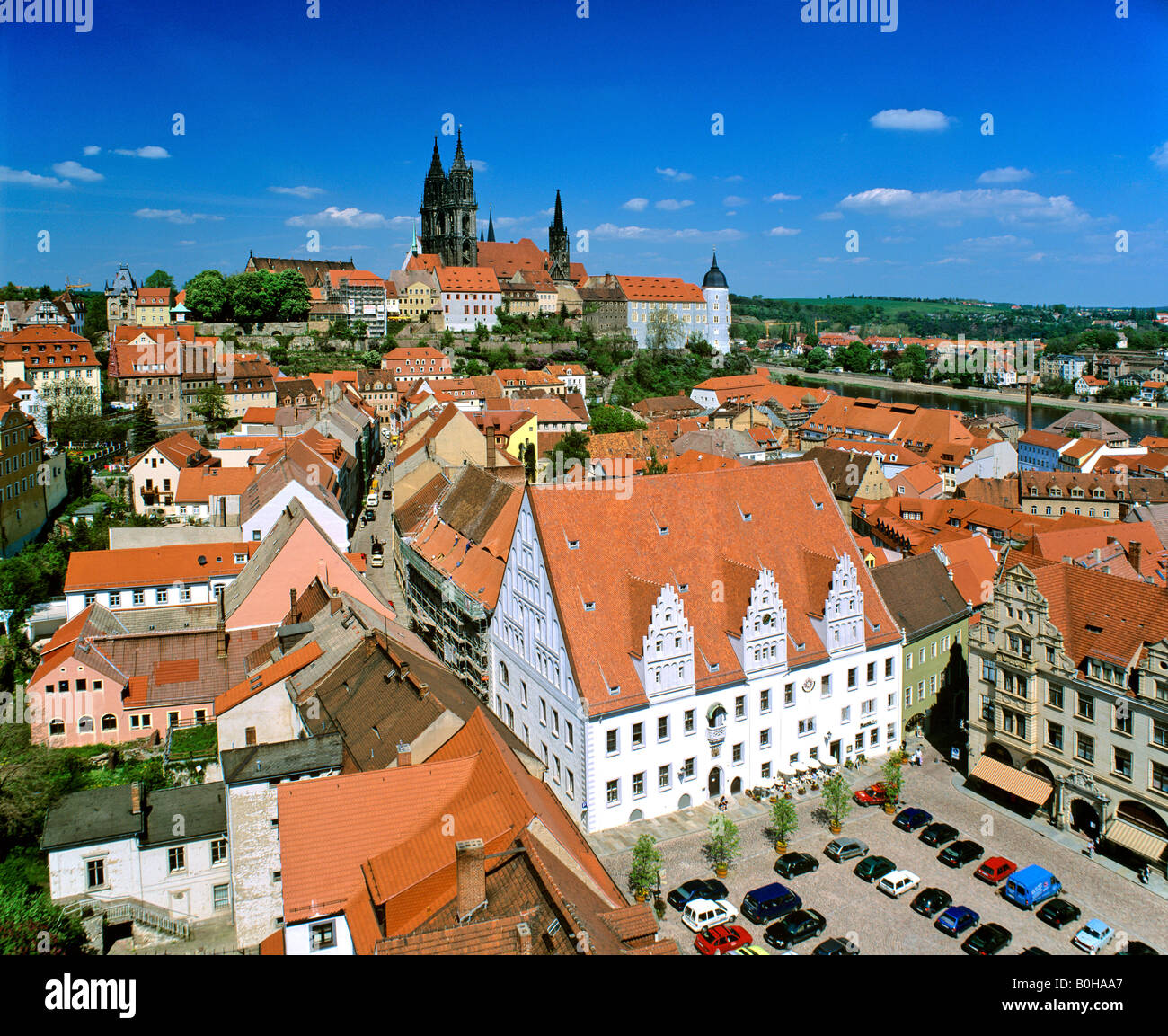 Meissen city overview hi-res stock photography and images - Alamy