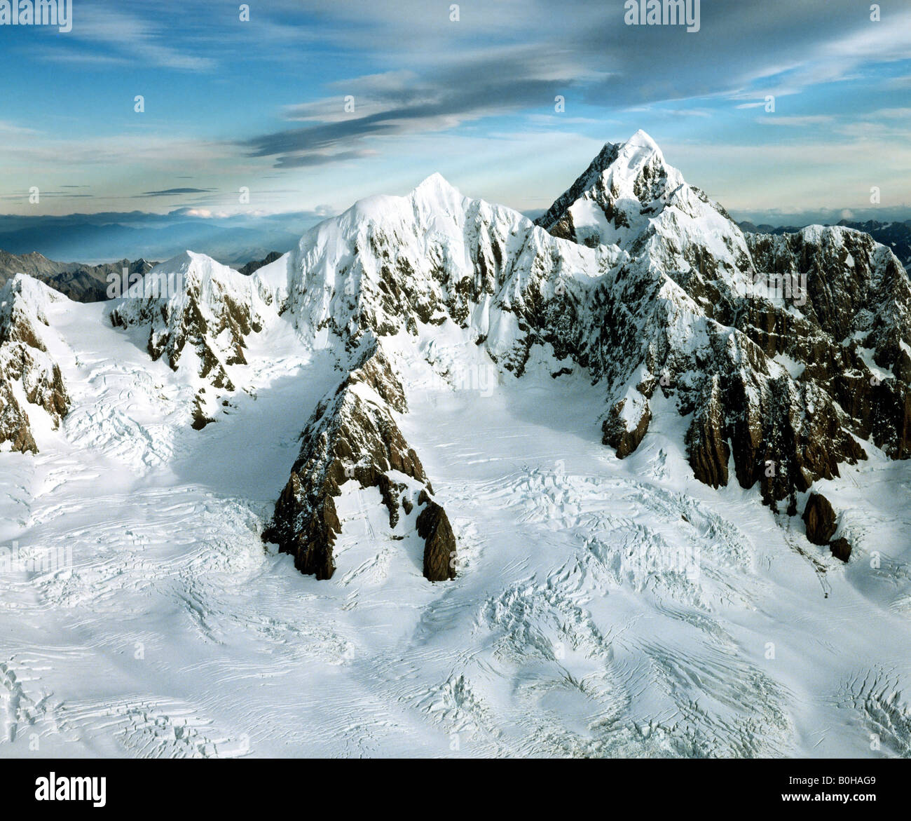 Aoraki mount cook aerial hi-res stock photography and images - Alamy