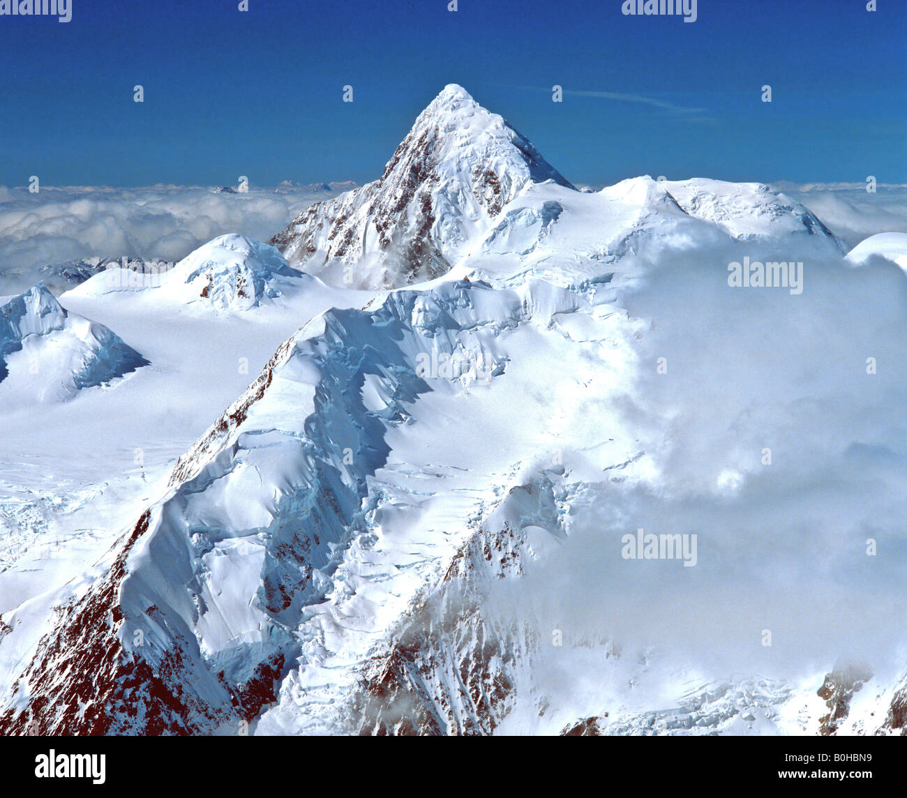 Aerial of mt denali hi-res stock photography and images - Alamy
