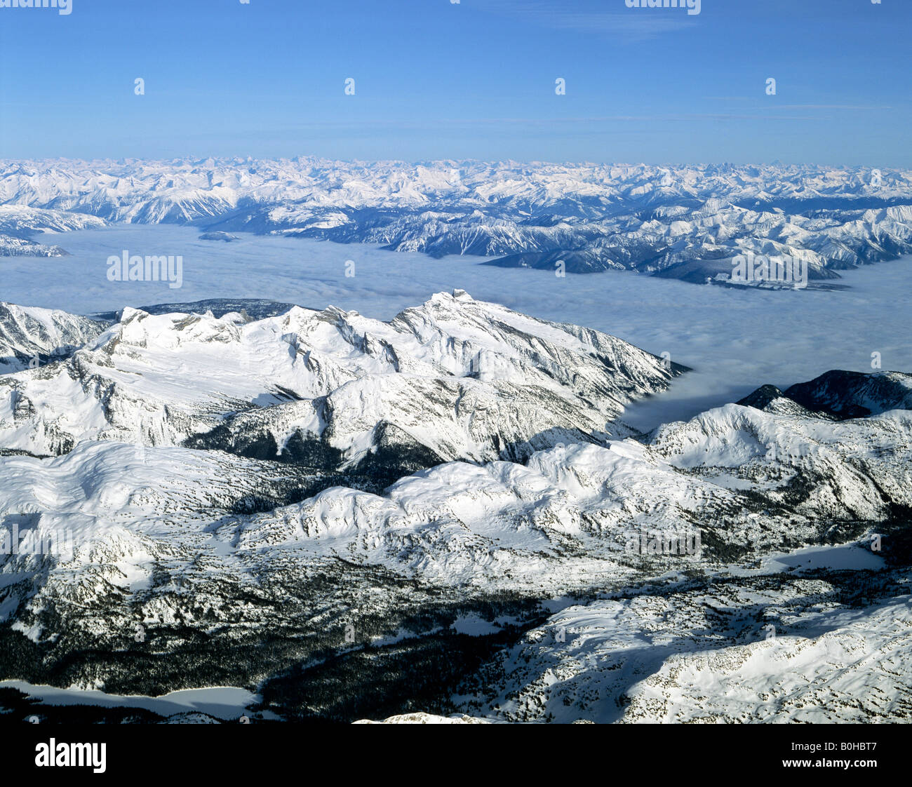 Rocky mountains aerial hi-res stock photography and images - Alamy