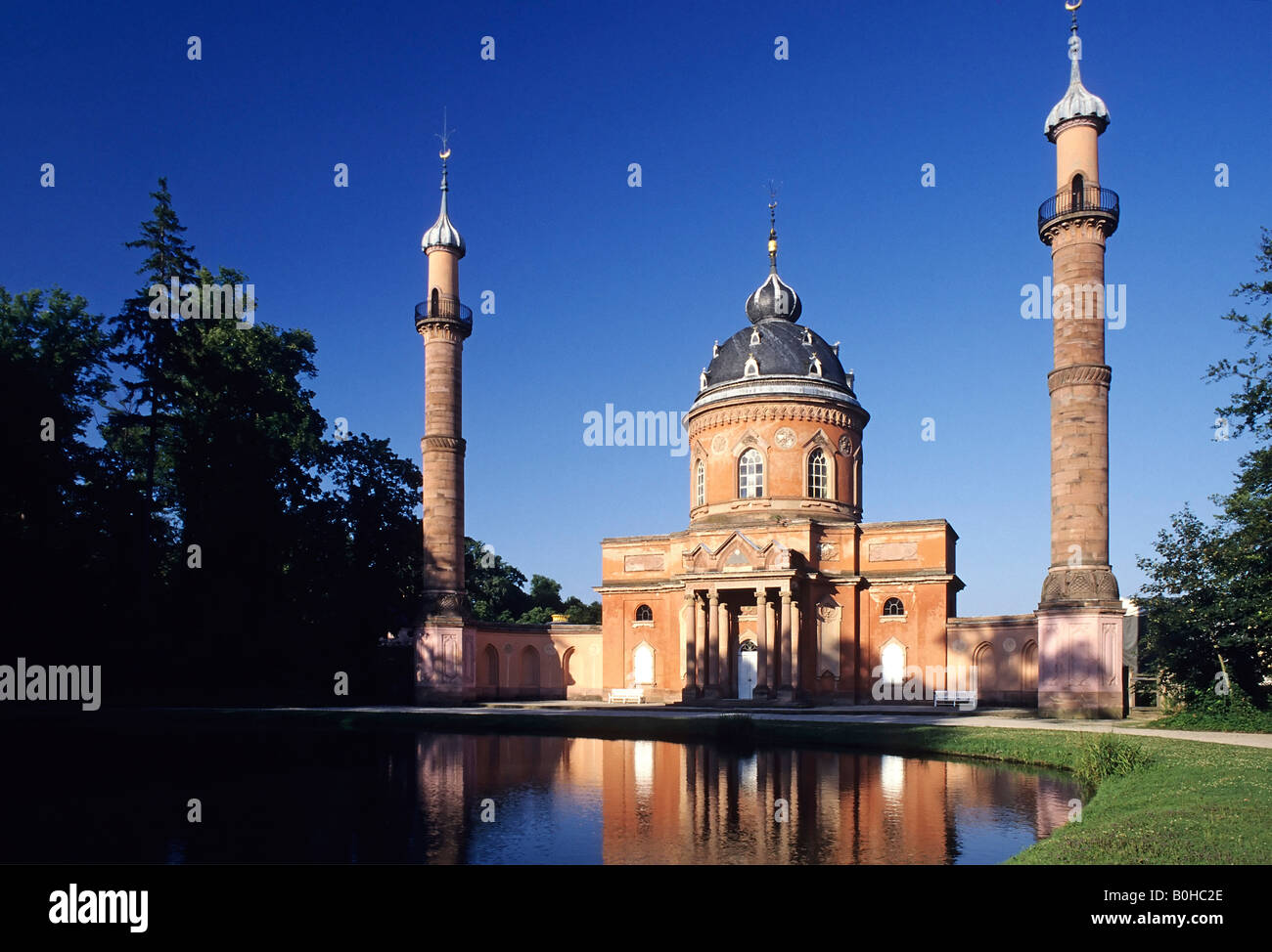 18th-century mosque, Tuerkischer Garten, Turkish Gardens at the ...