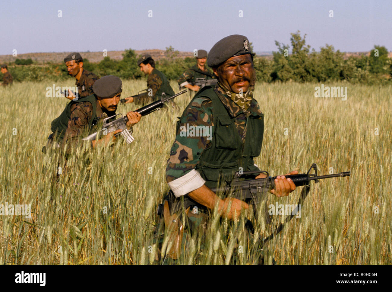 Turkish special forces in operation against Kurdish guerrillas, Turkey ...