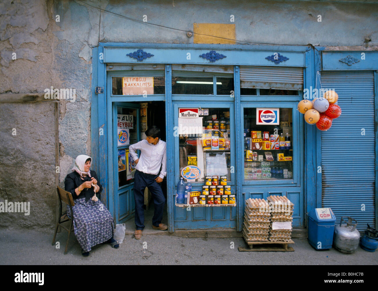 The exterior of a shop, Ankara, Turkey Stock Photo - Alamy