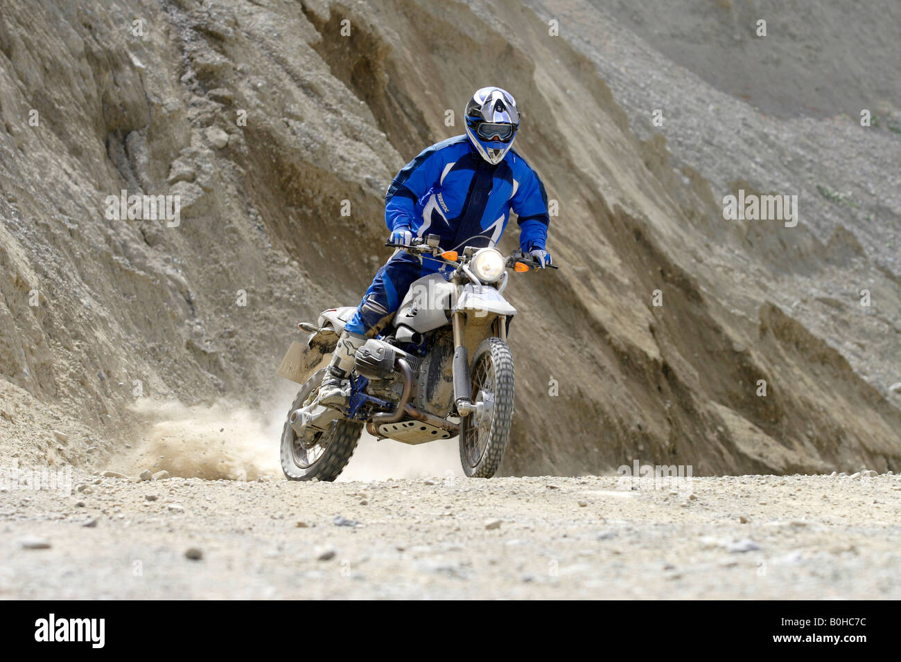 Lone motorcyclist hi-res stock photography and images - Alamy