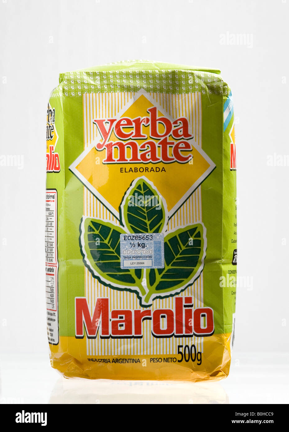 Pack of Mate tee, Yerba Mate tee Stock Photo - Alamy