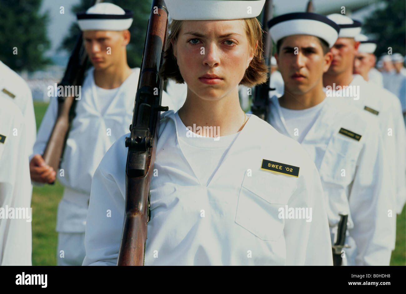 Female navy uniform hi-res stock photography and images - Alamy