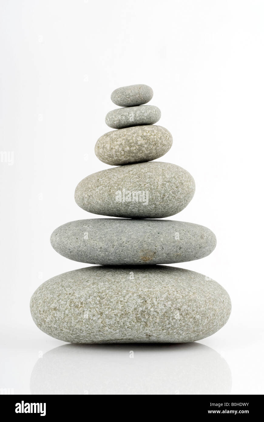 Stacked stones, pebbles Stock Photo - Alamy