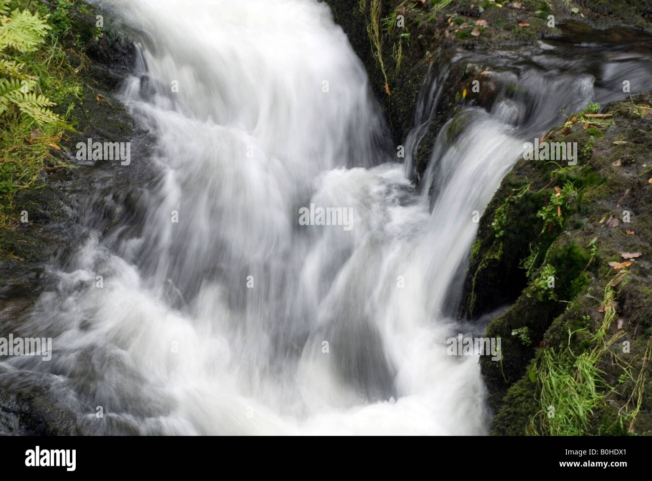 Detail of a waterfall Stock Photo - Alamy