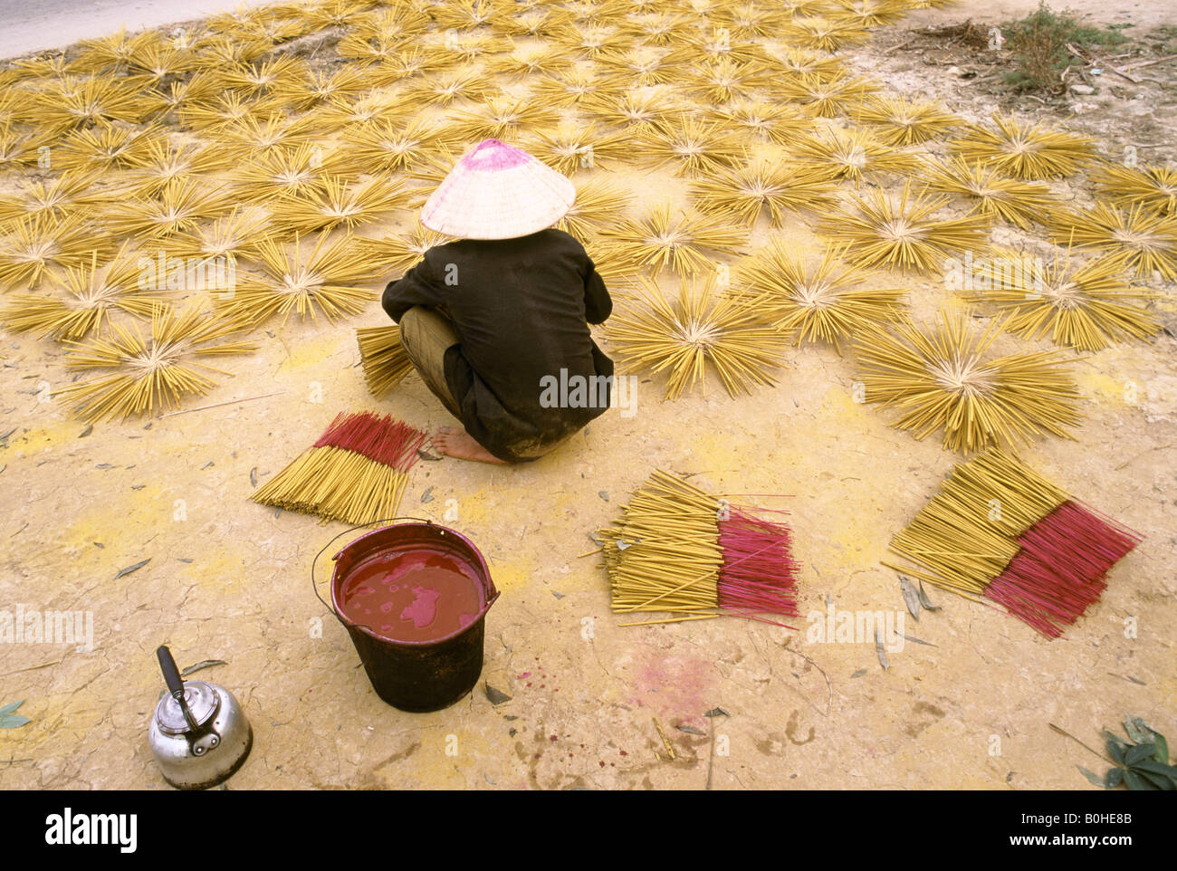 Making incense stick hi-res stock photography and images - Alamy