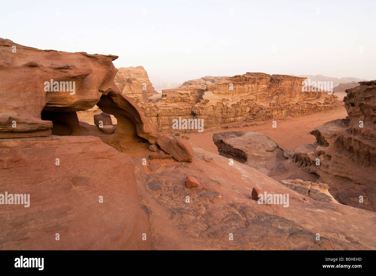 Landscape view desert wadi hi-res stock photography and images - Alamy