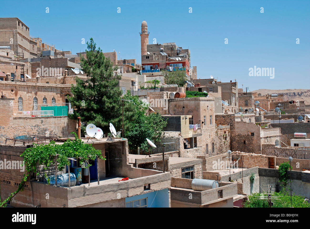 North Syrian style houses in Southeast Anatolia, Turkey Stock Photo - Alamy