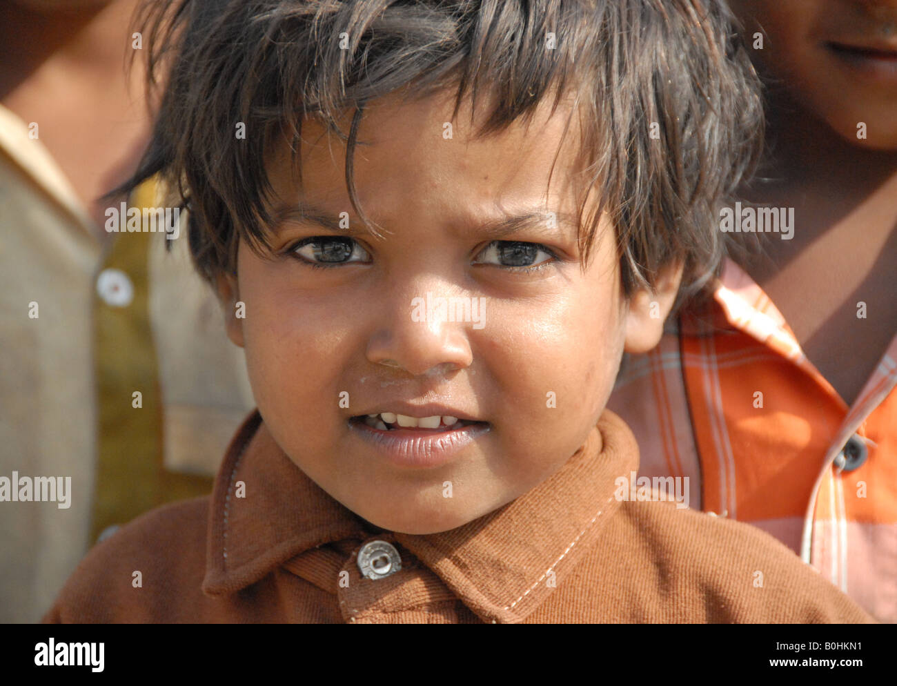 Child in Varanasi, India Stock Photo - Alamy