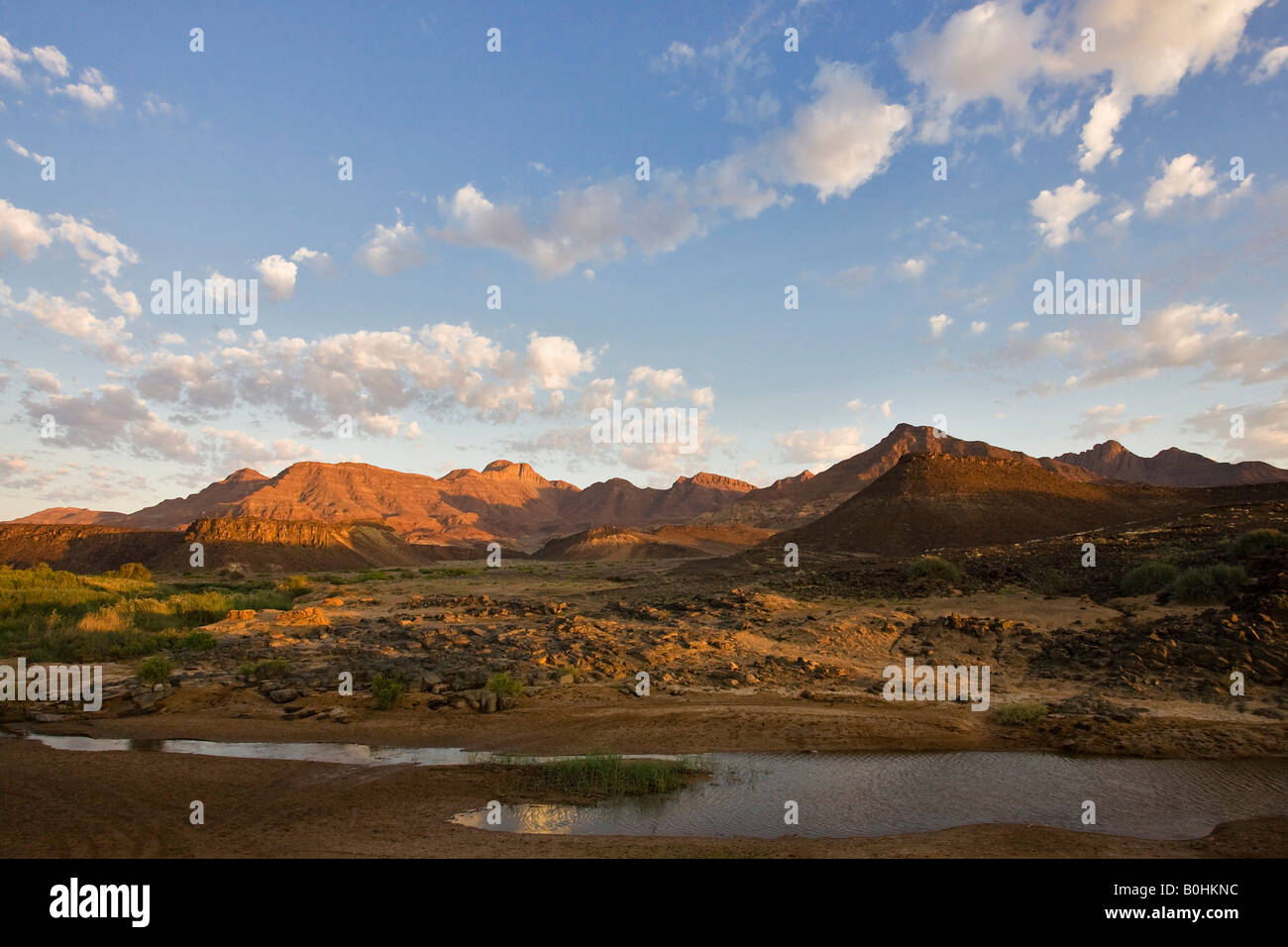 Landscape at the Aba Huab River in Damaraland, Namibia, Africa Stock ...