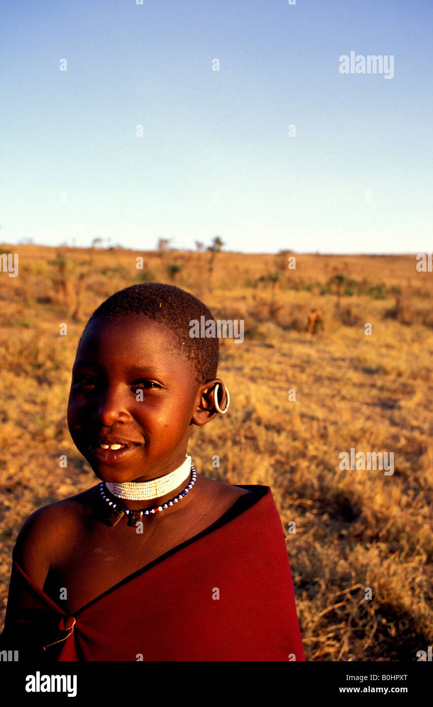 Maasai tribe boy portrait hi-res stock photography and images - Alamy